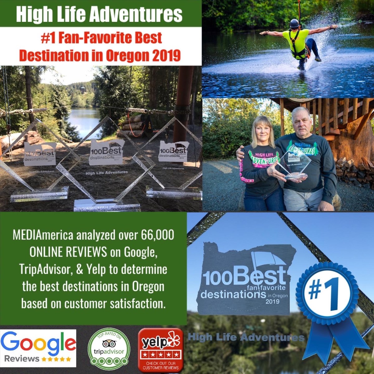 High Life Adventures | Oregon Coast Ziplining & Axe Throwing